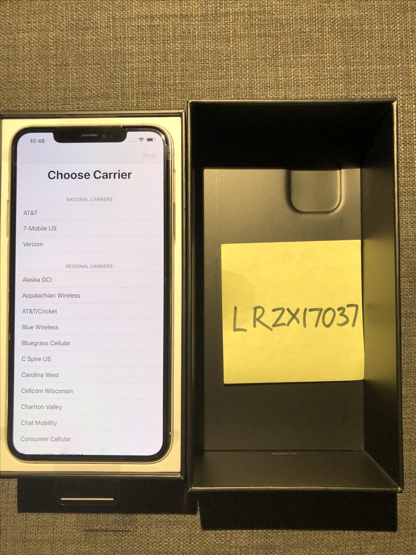 Apple iPhone 11 Pro Max (Unlocked) [A2161] - Silver, 256 GB - LRZX17037 ...