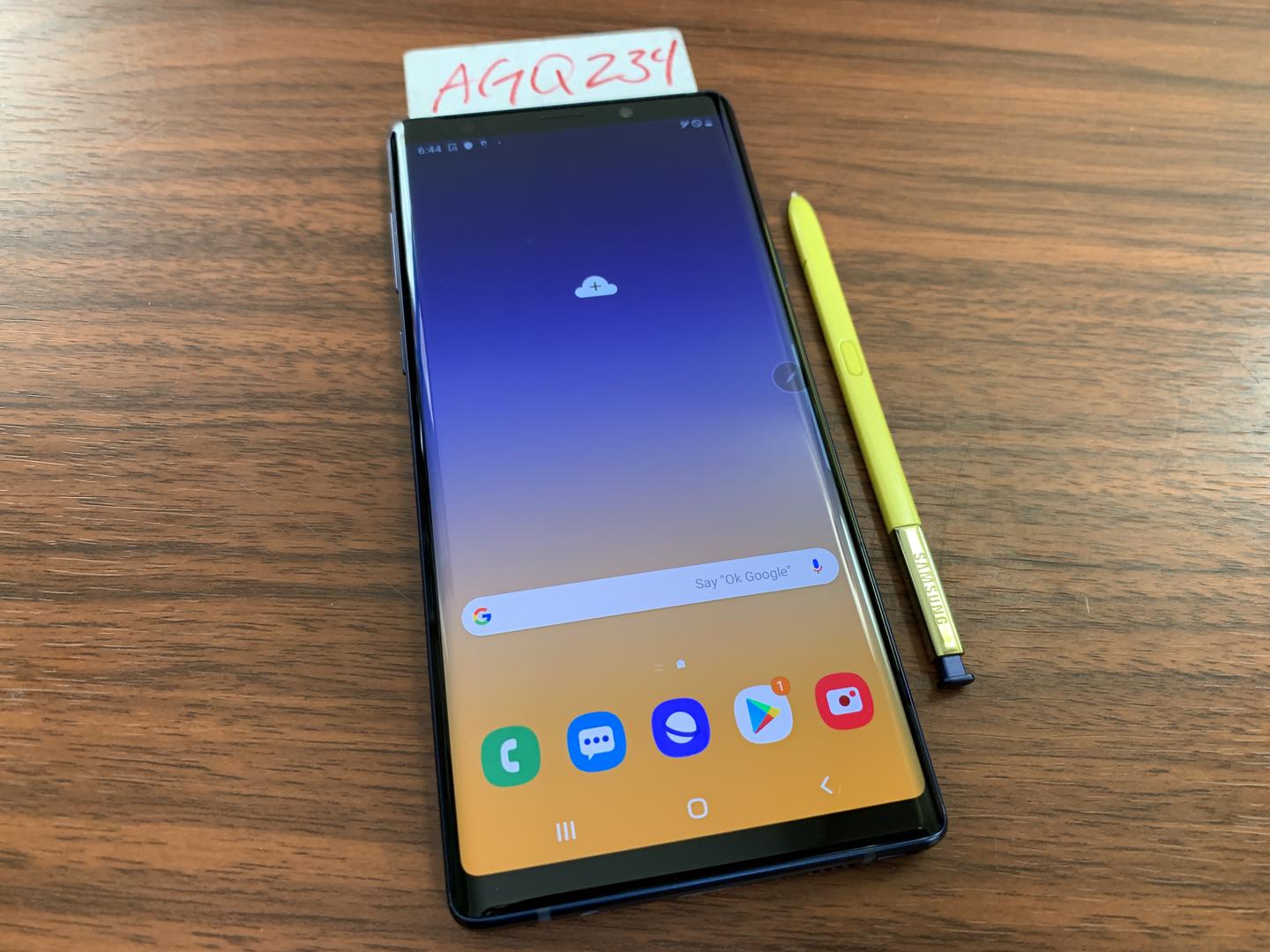 Samsung Galaxy Note 9 - Unlocked, Blue, 128GB, 6GB, SM-N960U1 ...