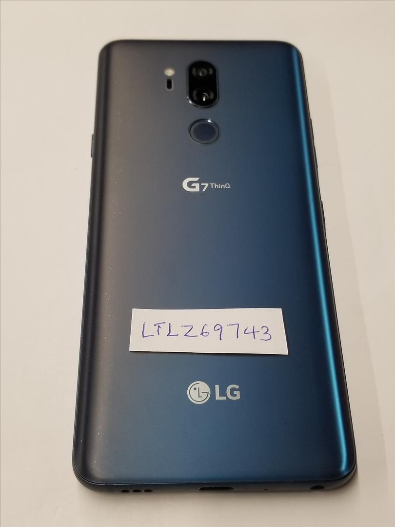 LG G7 ThinQ - Unlocked, Blue, 64GB, 4GB, LM-G710ULM - LTLZ69743 - Swappa
