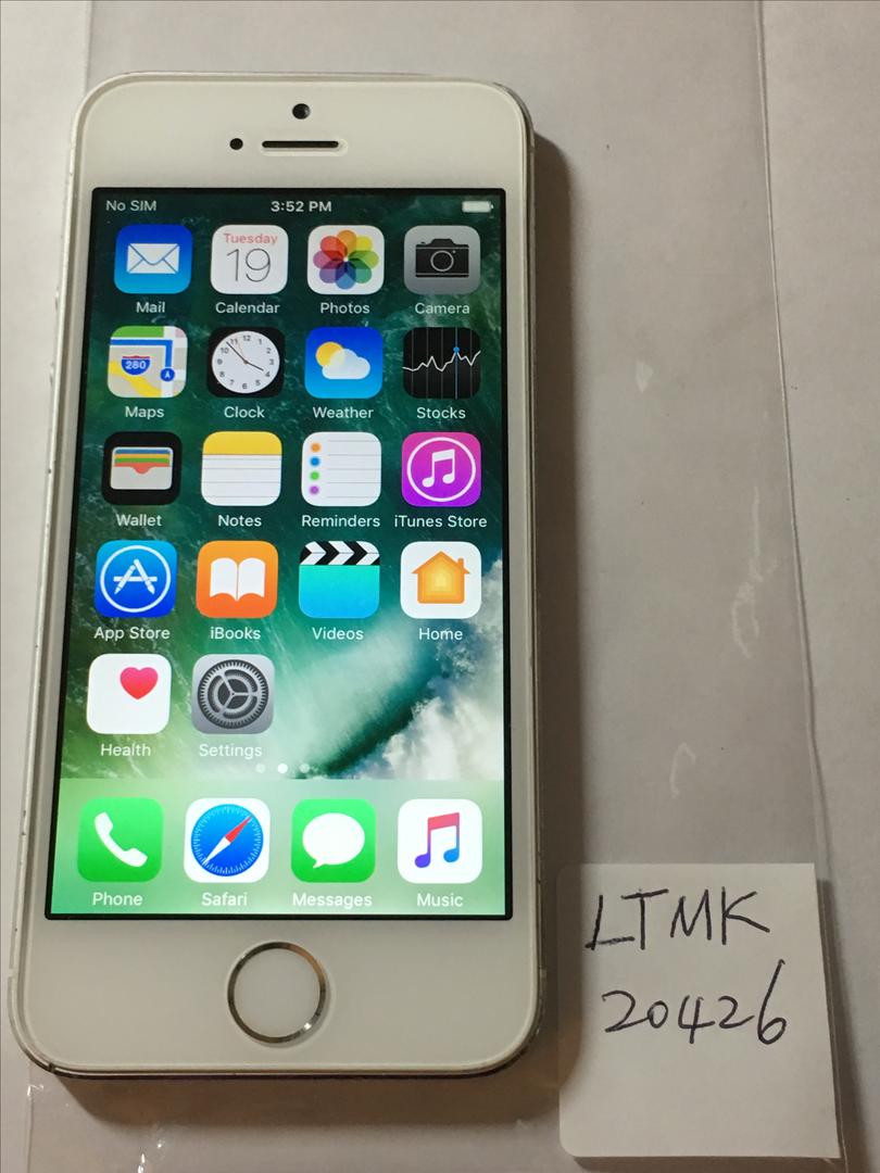 Apple iPhone 5S - Unlocked, Silver, 64GB, A1533 - LTMK20426 - Swappa