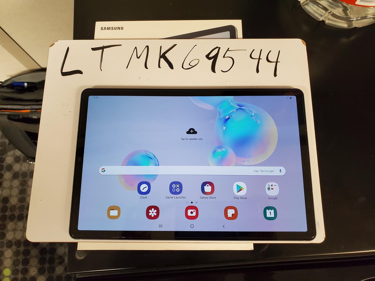 Samsung Galaxy Tab S6 - Wi-Fi, Gray, 128GB, 6GB, SM-T860 - LTMK69544 ...