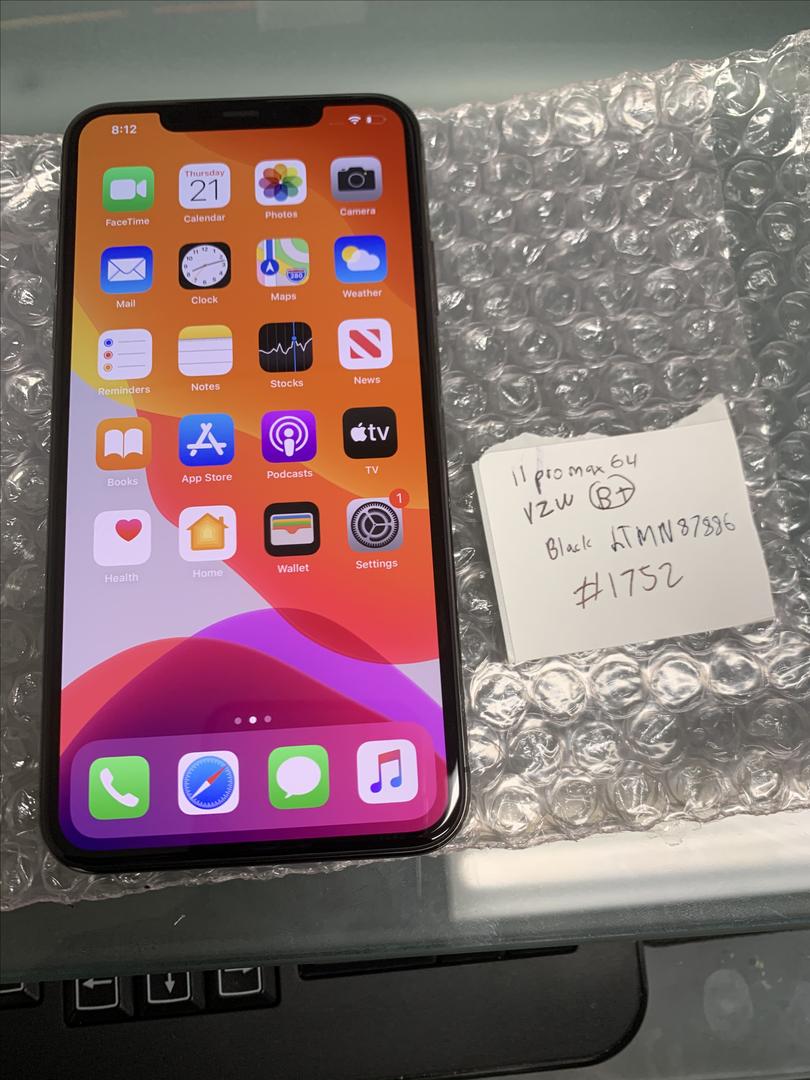 Apple iPhone 11 Pro Max - Verizon, Gray, 64GB, A2161 - LTMN87886 - Swappa