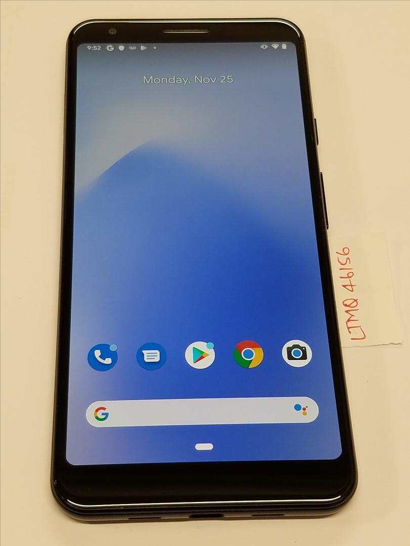 Google Pixel 3a XL - T-Mobile, Black, 64GB, 4GB, G020C - LTMQ46156 - Swappa