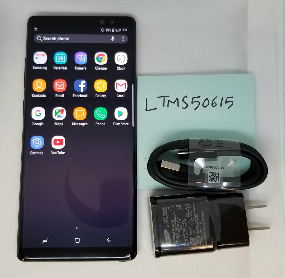 Samsung Galaxy Note 8 - Unlocked, Black, 64GB, SM-N950U1 - LTMS50615 ...