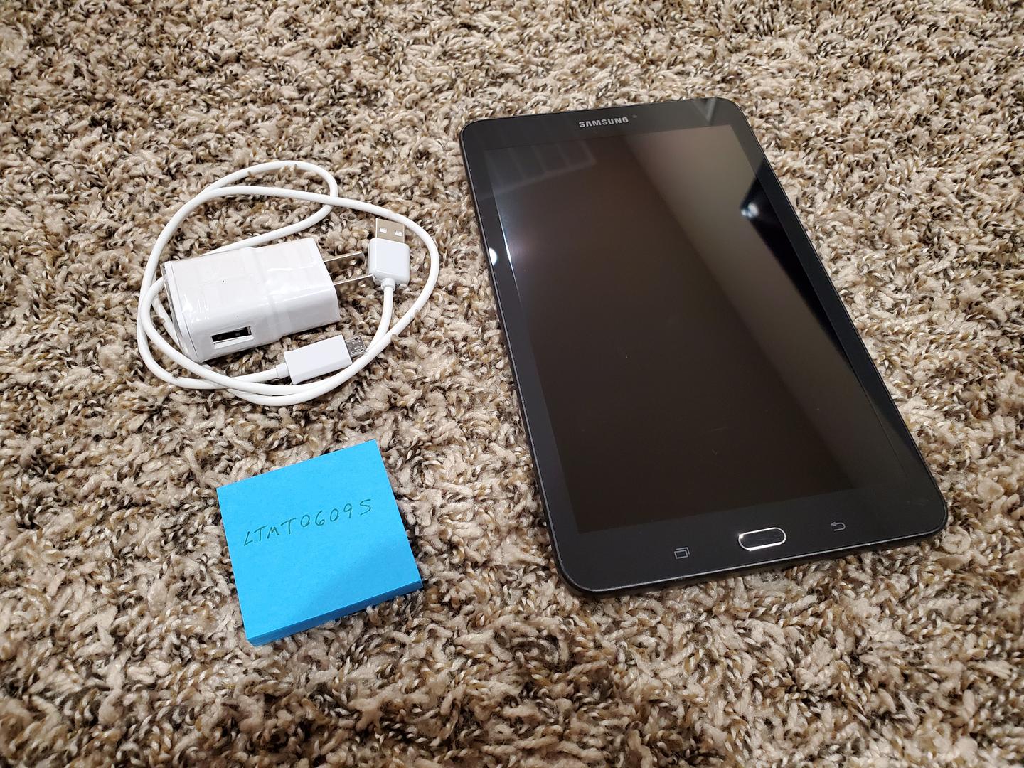 Samsung Galaxy Tab E 8.0 - Verizon, Black, 16GB, SM-T377V - LTMT06095 ...