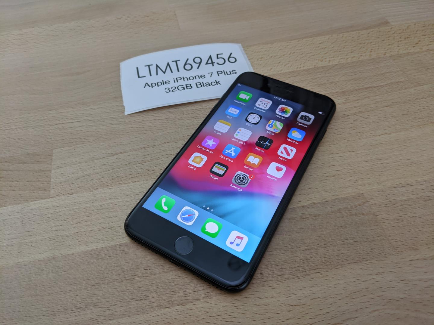 Apple iPhone 7 Plus - Verizon, Black, 32GB, A1661 - LTMT69456 - Swappa