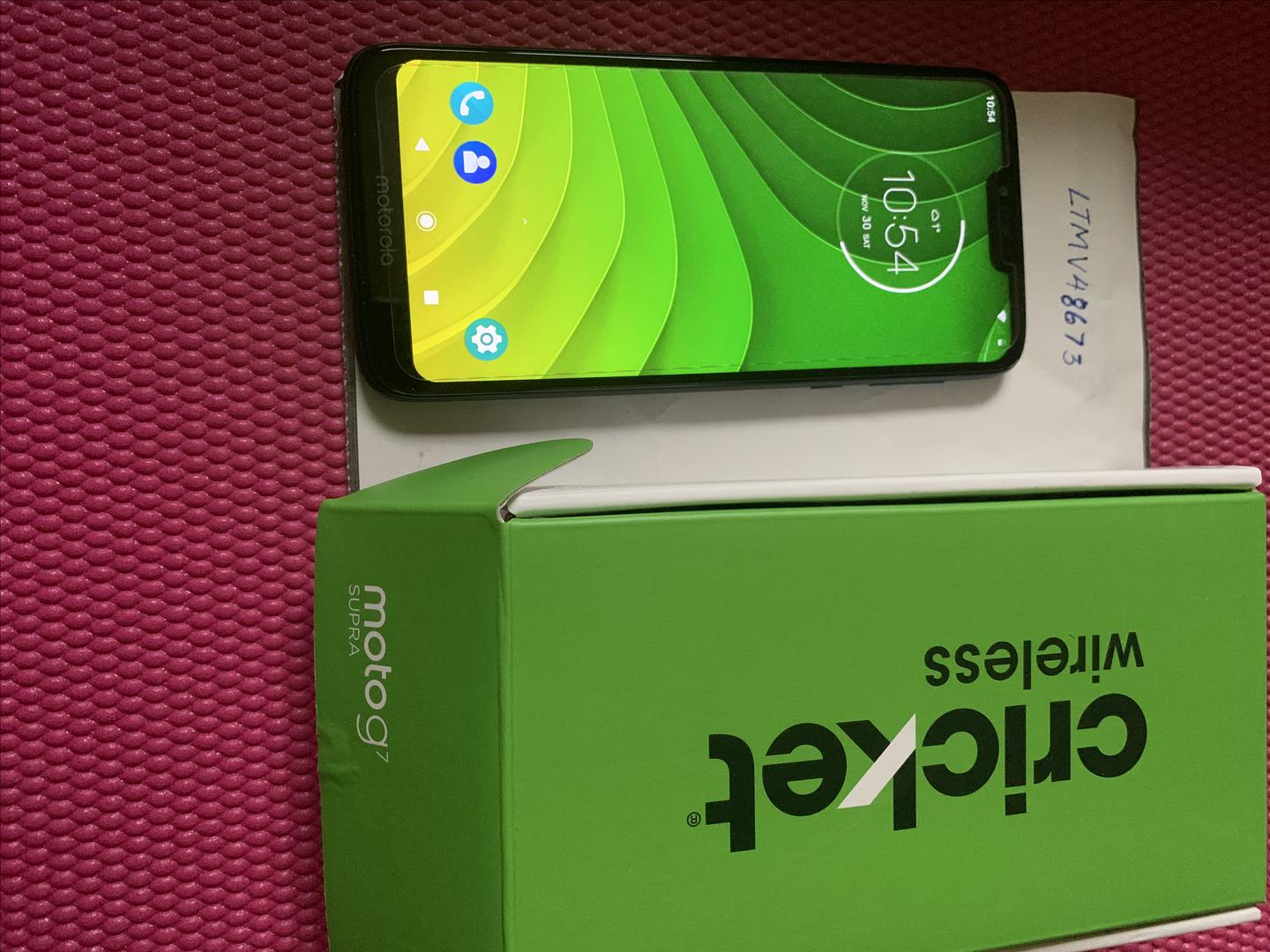 Moto G7 Power - Cricket, Blue, 32GB, 3GB, Supra - LTMV48673 - Swappa