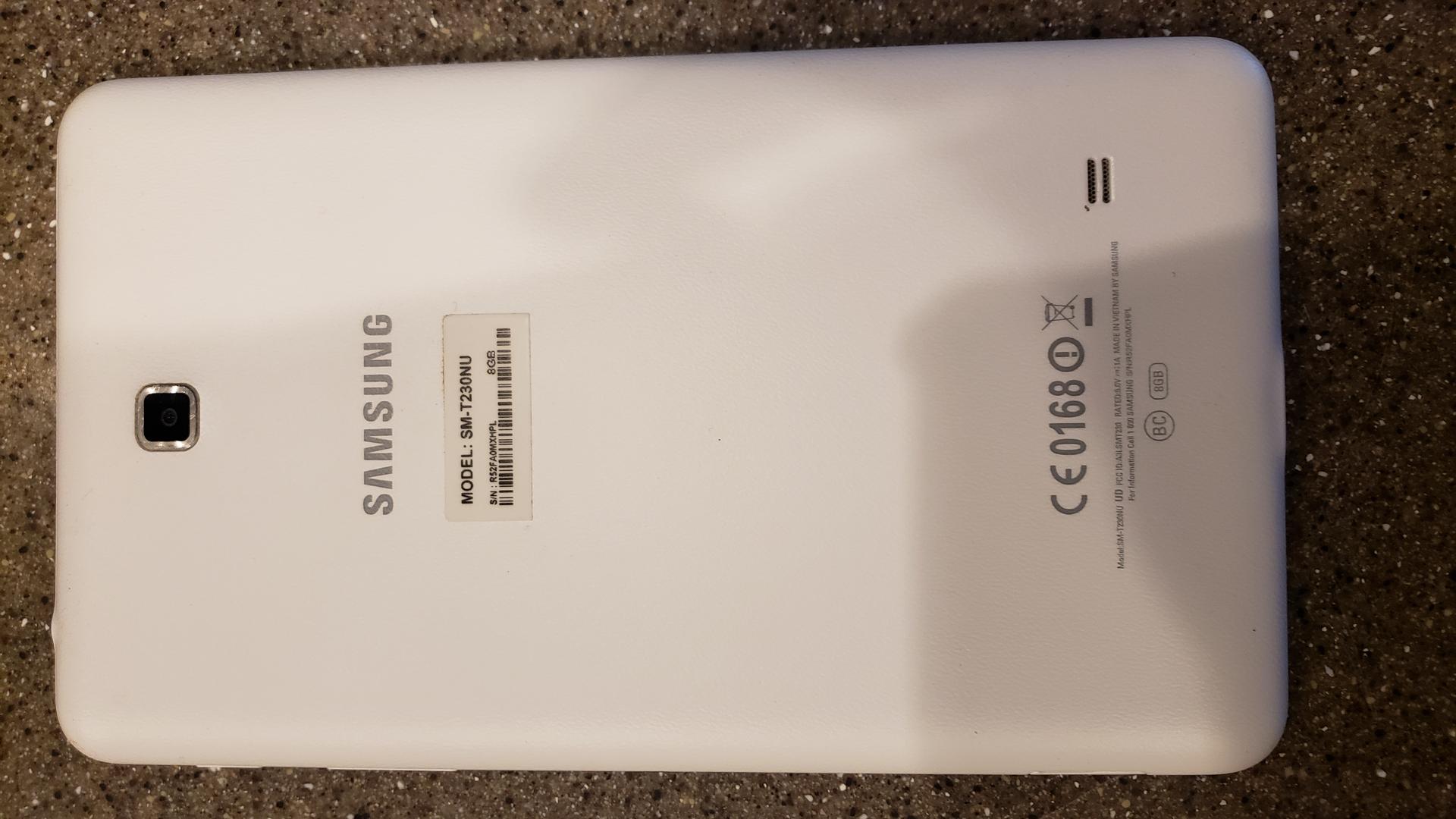 Samsung Galaxy Tab 4 - Wi-Fi, White, 8GB, SM-T230NU, 7" Nook Edition - LTNA50606 - Swappa