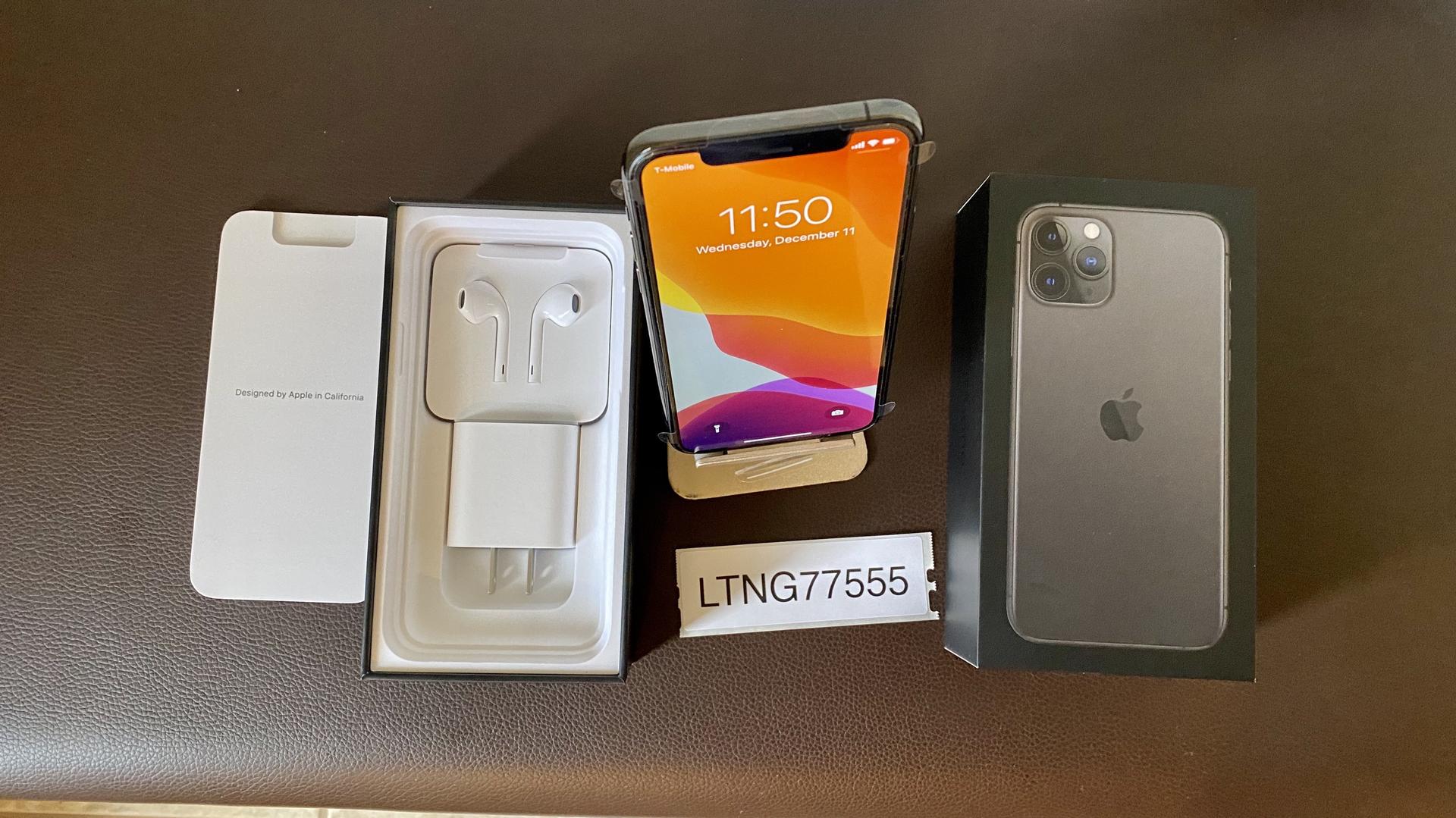 Apple iPhone 11 Pro - T-Mobile, Gray, 64GB, A2160 - LTNG77555 - Swappa