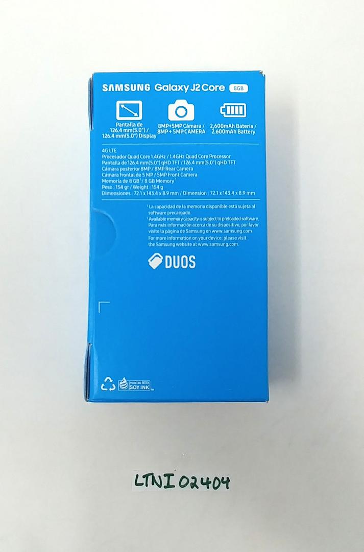 Samsung Galaxy J2 (2018) - Unlocked, Purple, 8GB, SM-J260M/DS ...