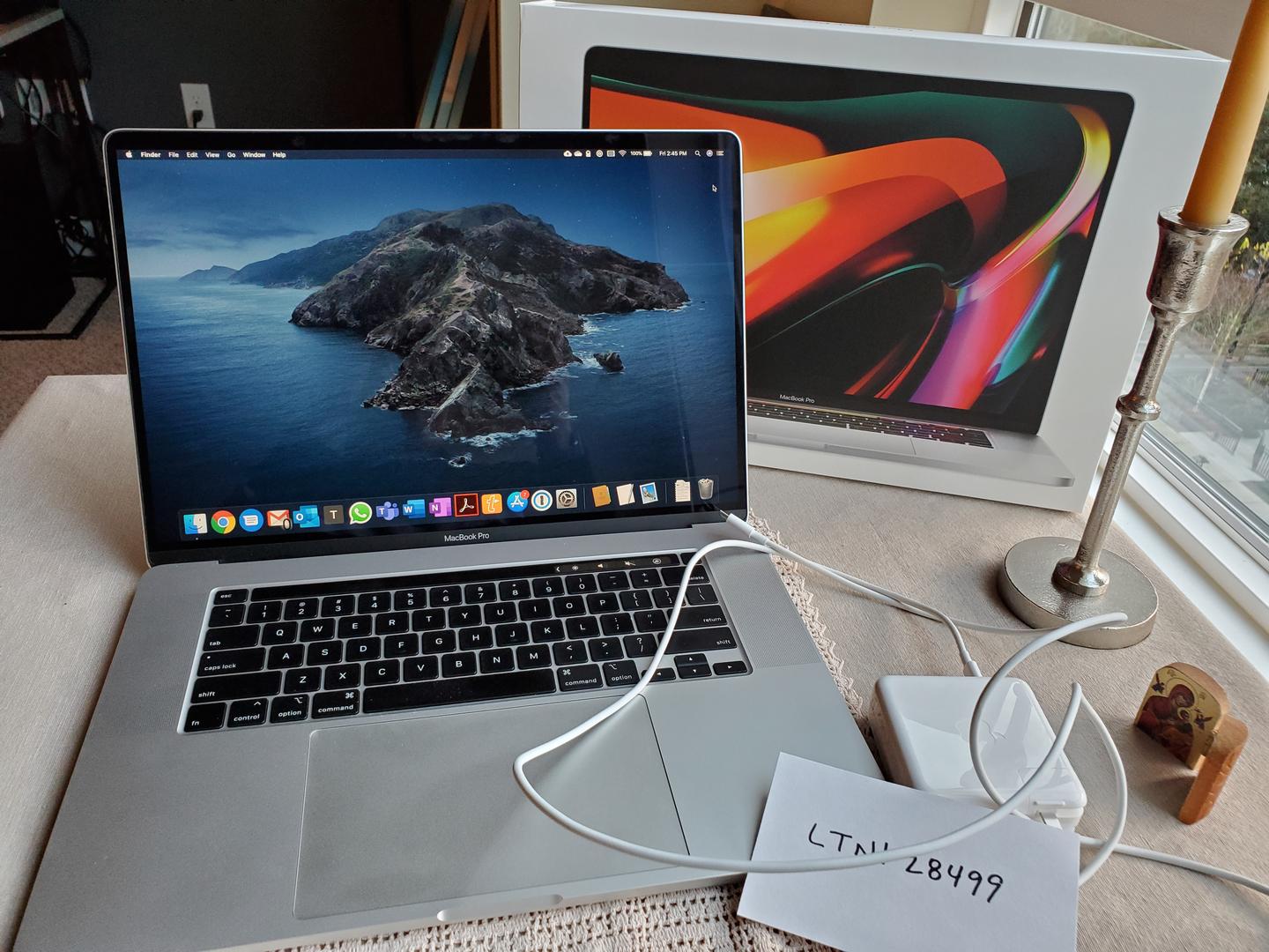 MacBook Pro 2019 - 16" - I7, Silver, 512GB, 16GB - LTNI28499 - Swappa