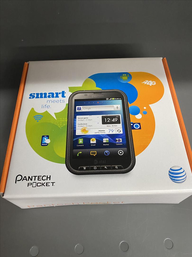 Pantech Pocket - AT&T, Black - LUAI81599 - Swappa
