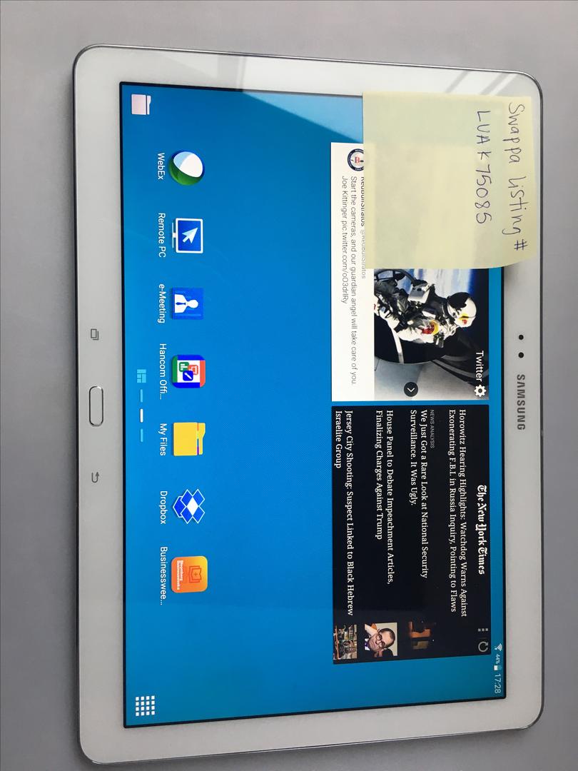 Samsung Galaxy Note Pro 12.2 - Wi-Fi, White, 32GB, SM-P900 - LUAK75085 ...