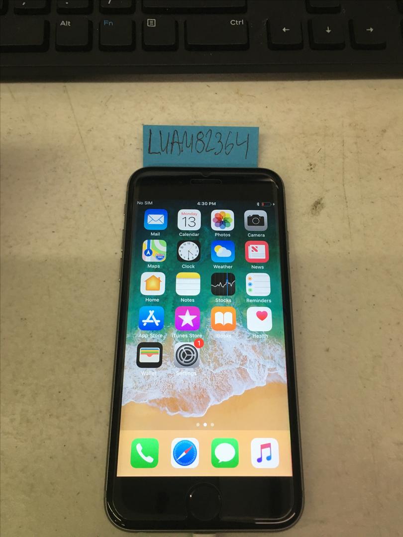 Apple iPhone 6S - Unlocked, Grey, 128GB, A1633 - LUAM82364 - Swappa