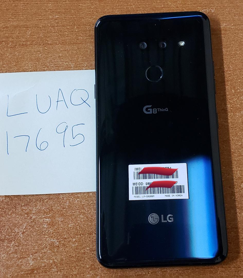 LG G8 ThinQ - Unlocked, Black, 128GB, 6GB, LM-G820QM - LUAQ17695 - Swappa