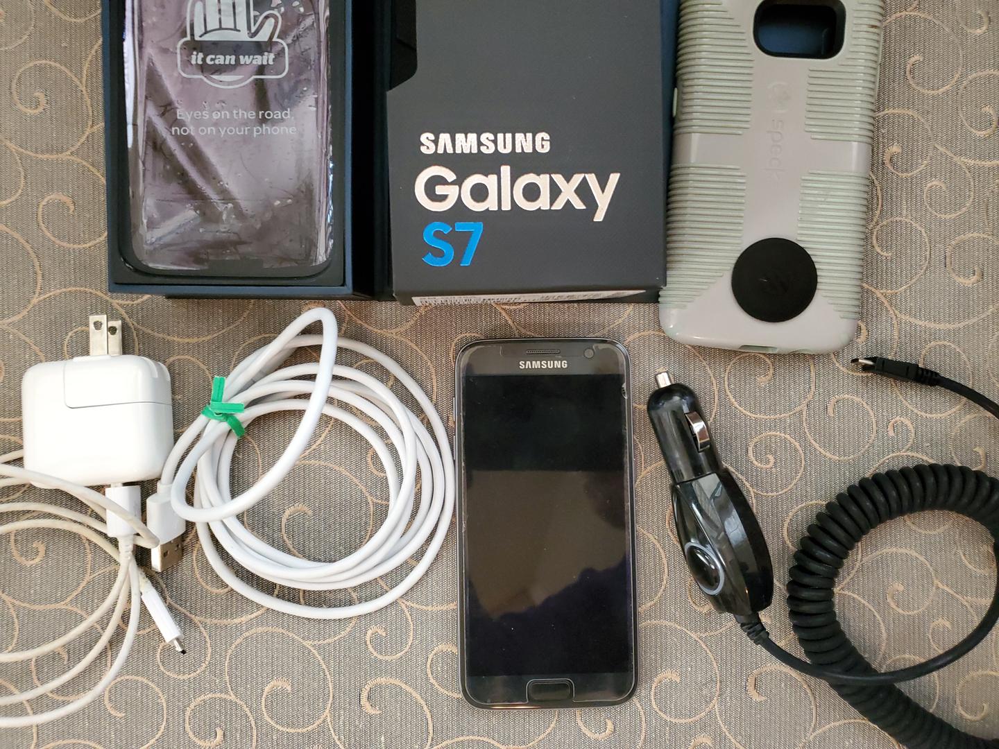 Samsung Galaxy S7 - AT&T, Black, 64GB, SM-G930A - LUAS34949 - Swappa