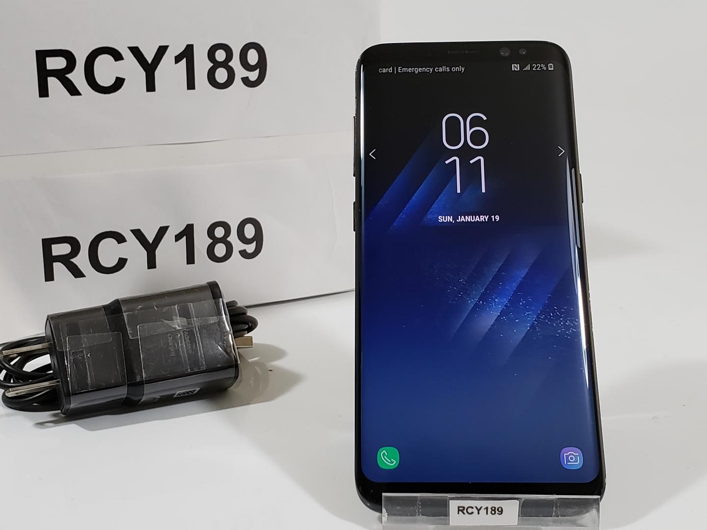 Samsung Galaxy S8 - Unlocked, Black, 64GB, SM-G950W - LUAS95904 - Swappa