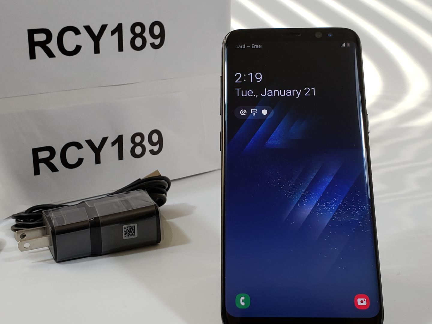 Samsung Galaxy S8 - Unlocked, Black, 64GB, SM-G950W - LUAU10290 - Swappa