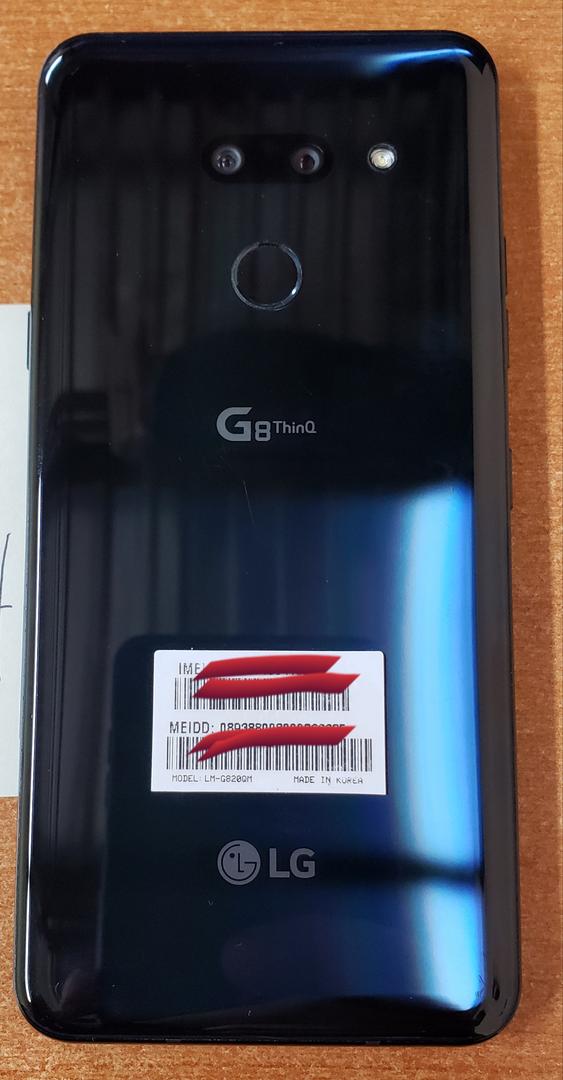 LG G8 ThinQ - Unlocked, Black, 128GB, 6GB, LM-G820QM - LUAV92644 - Swappa