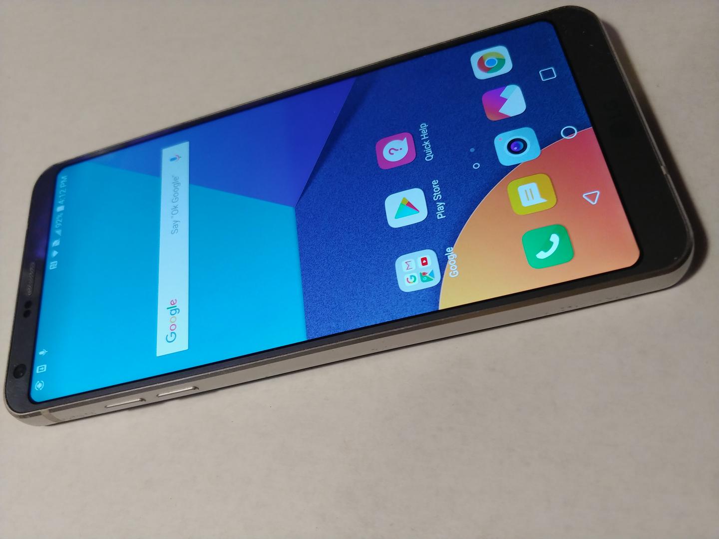 LG G6 - T-Mobile, Silver, 32GB, 4GB, H872 - LUAZ09146 - Swappa