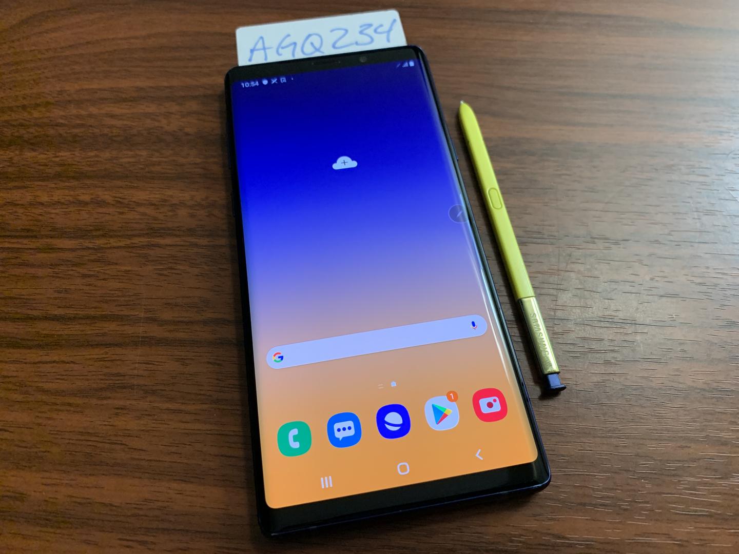 Samsung Galaxy Note 9 - Unlocked, Blue, 128GB, 6GB, SM-N960U1 ...