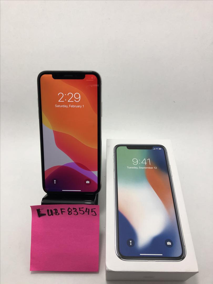 Apple iPhone X - Unlocked, Silver, 256GB, A1865 - LUBF83545 - Swappa