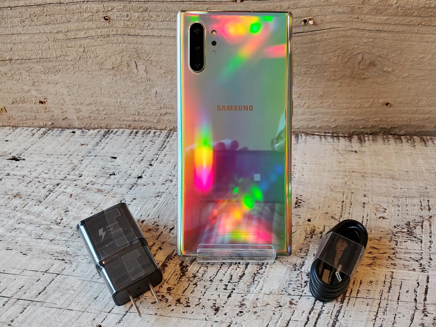 Samsung Galaxy Note 10 Plus - Unlocked, Aura Glow, 256GB, 12GB, SM ...