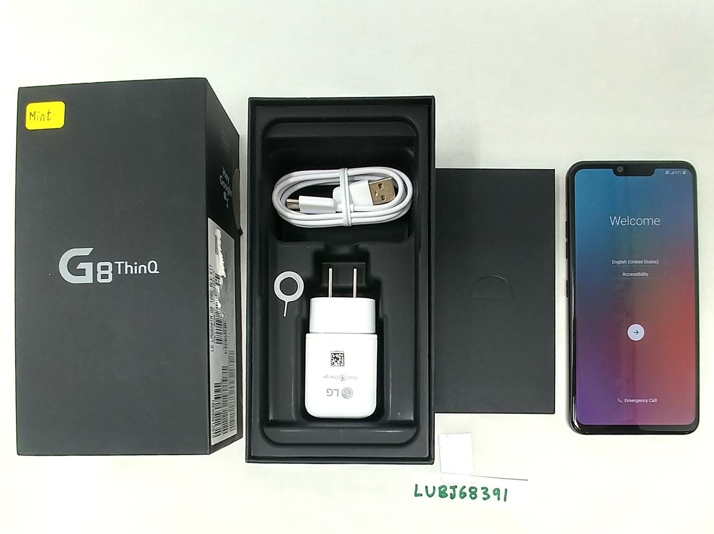LG G8 ThinQ - T-Mobile, Black, 128GB, 6GB, LM-G820TM - LUBJ68391 - Swappa
