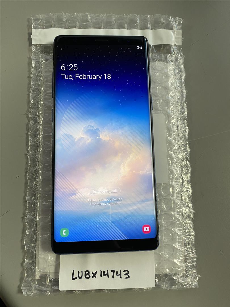 Samsung Galaxy Note 8 (Unlocked Non-US) [SM-N950N] - Blue, 256 GB ...