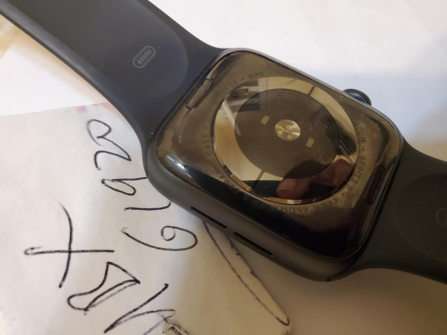Apple Watch Series 5 44mm - Unlocked, Gray, A2095 Cellular, Aluminum ...