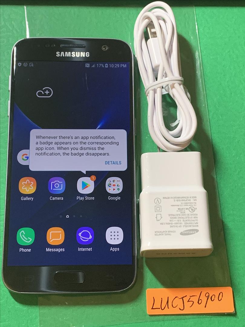 Samsung Galaxy S7 - Unlocked, Black, 32GB, SM-G930W8 - LUCJ56900 - Swappa