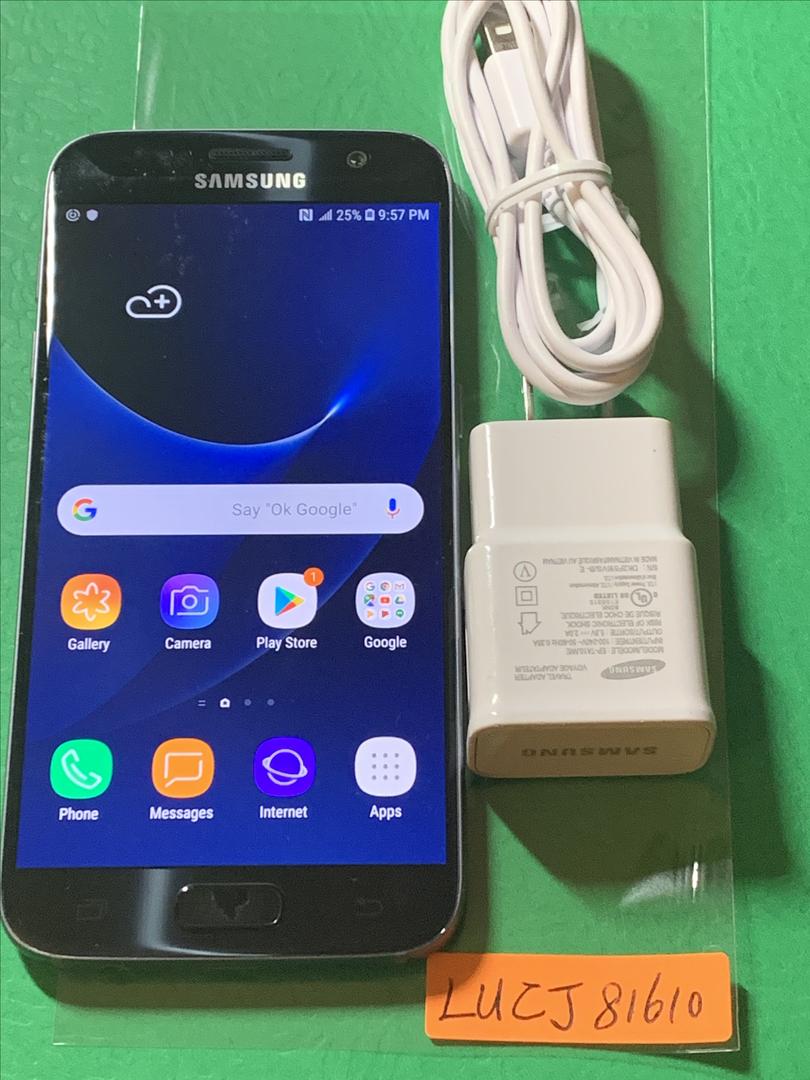 Samsung Galaxy S7 - Unlocked, Black, 32GB, SM-G930W8 - LUCJ81610 - Swappa