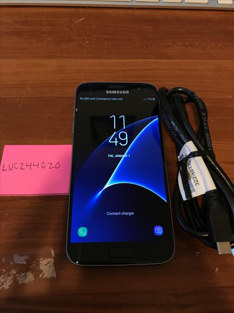Samsung Galaxy S7 - Unlocked, Black, 32GB, SM-G930U - LUCZ44620 - Swappa