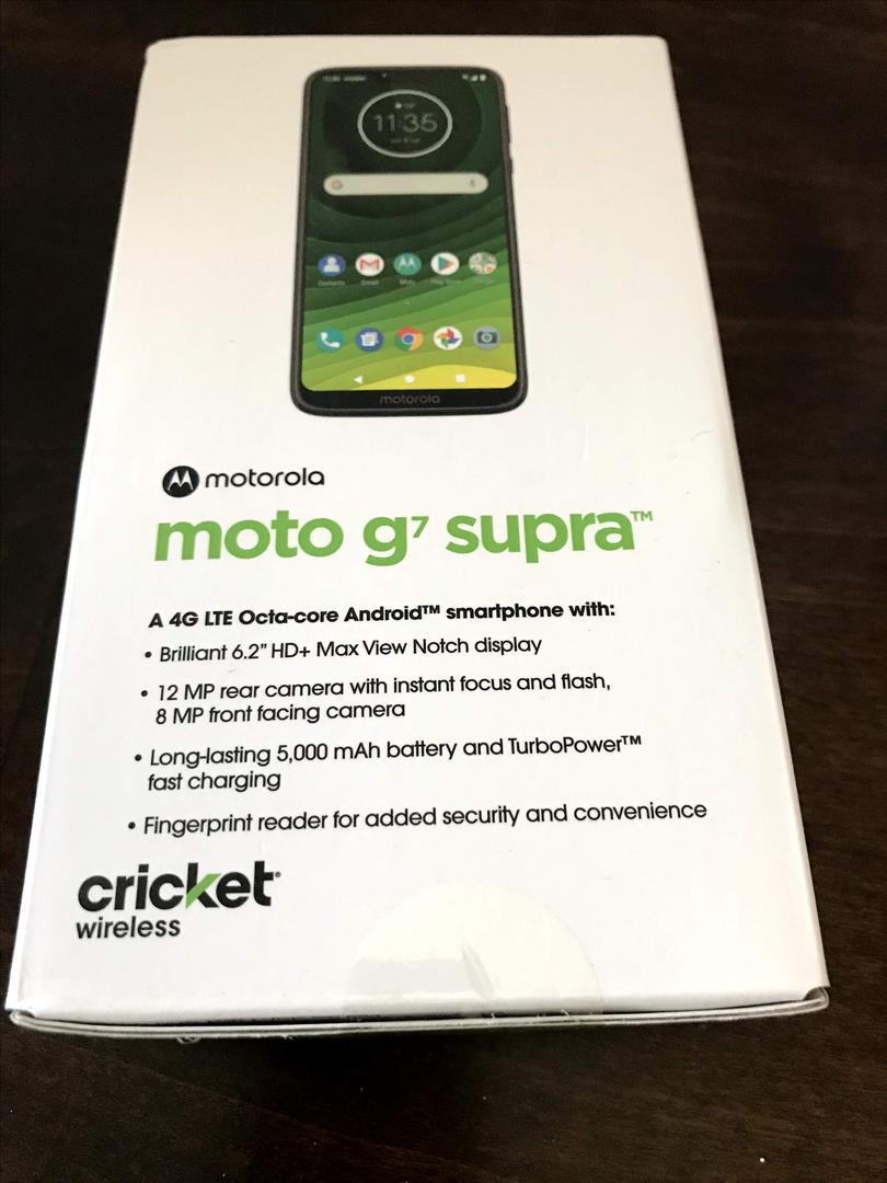 Moto G7 Power - Cricket, Blue, 32GB, 3GB, Supra - LUDL50188 - Swappa