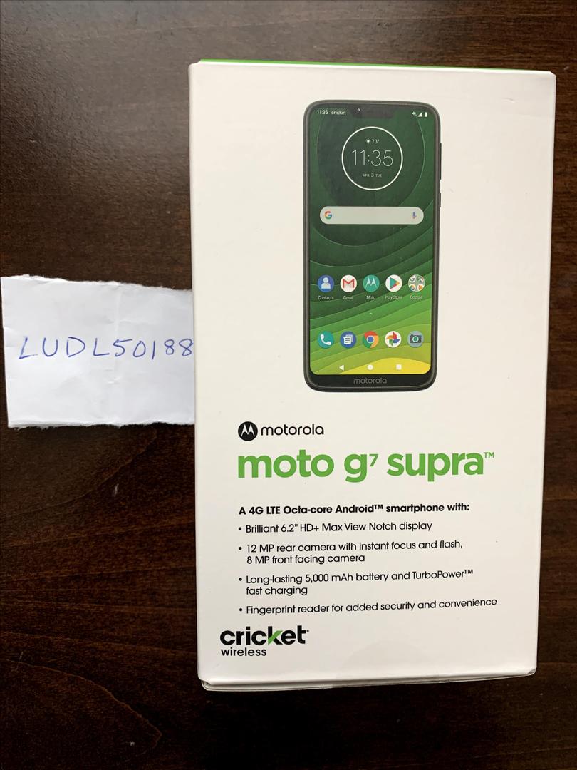 Moto G7 Power - Cricket, Blue, 32GB, 3GB, Supra - LUDL50188 - Swappa