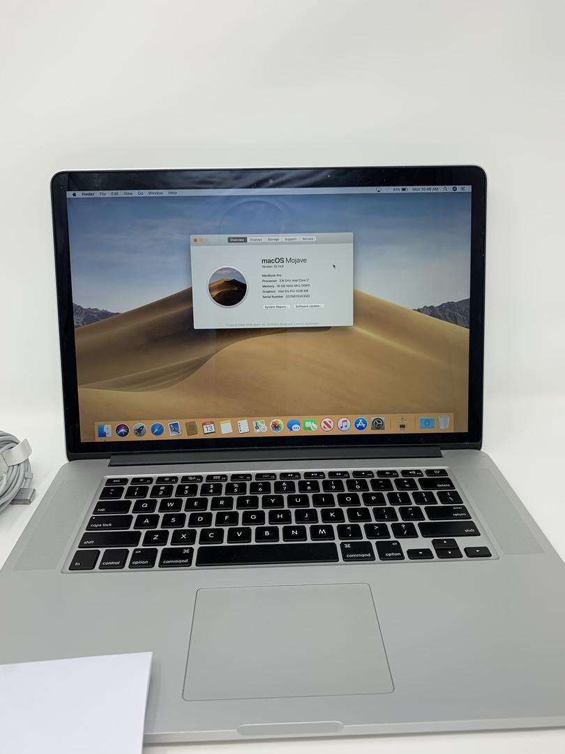 MacBook Pro 2014 (Retina) - 15" - Silver, 1TB, 16GB - LUDU70745 - Swappa
