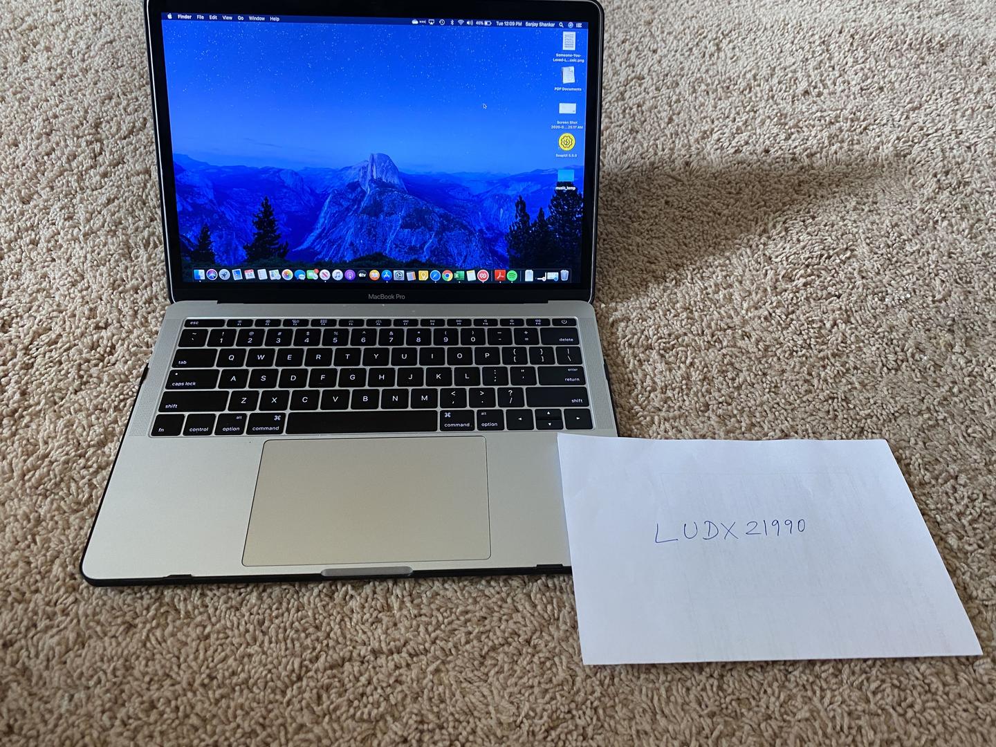 MacBook Pro 2016 (No Touch Bar) - 13" - Silver, 256GB, 8GB - LUDX21990 ...