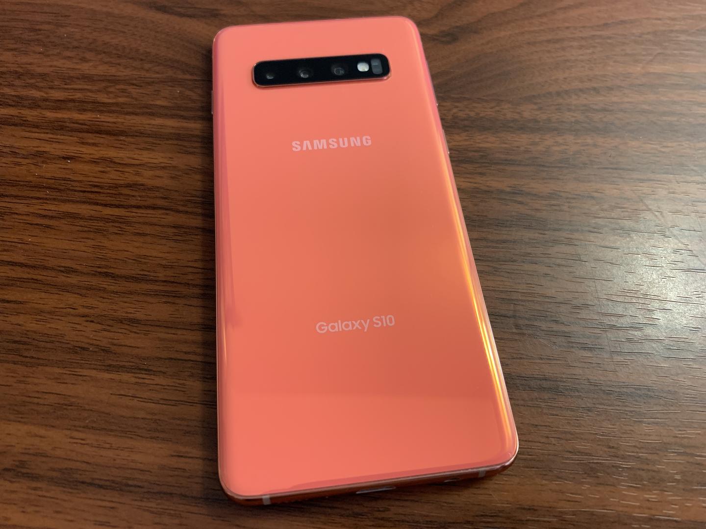 Samsung Galaxy S10 - Unlocked, Pink, 128GB, 8GB, SM-G973U1 - LUDX33920 ...