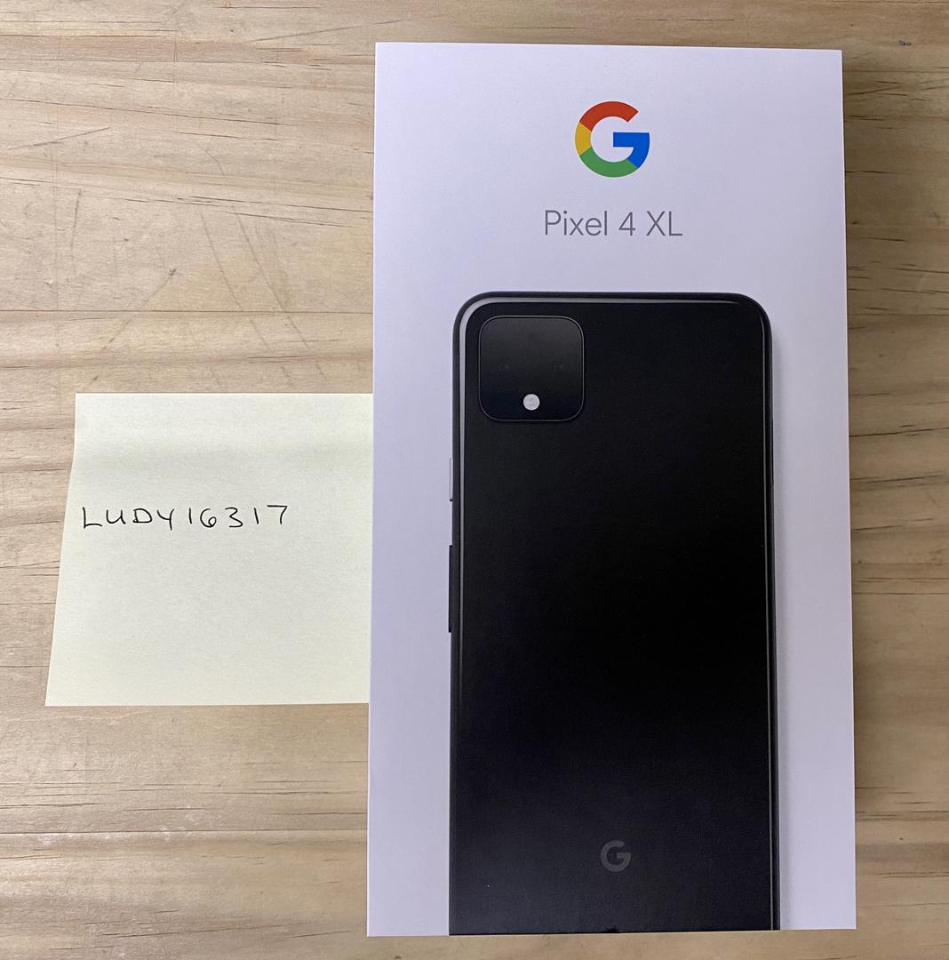 Google Pixel 4 XL - Unlocked, Black, 128GB, 6GB, G020J, Google Edition ...
