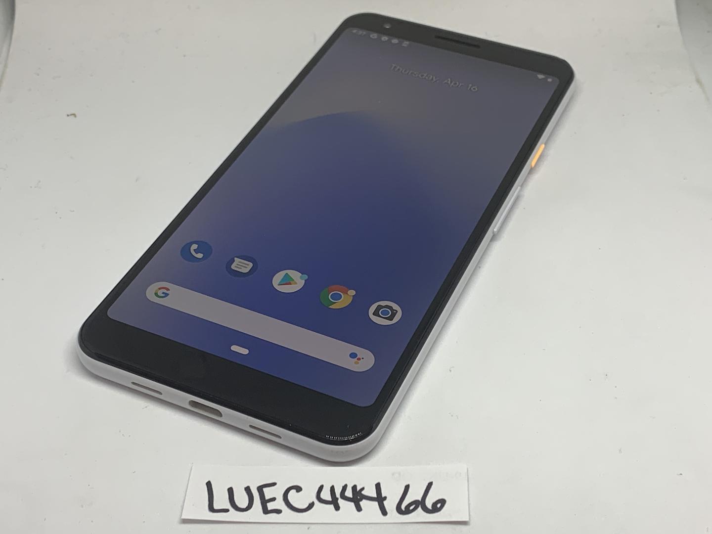 Google Pixel 3a XL - Unlocked, White, 64GB, 4GB, G020C - LUEC44466 - Swappa