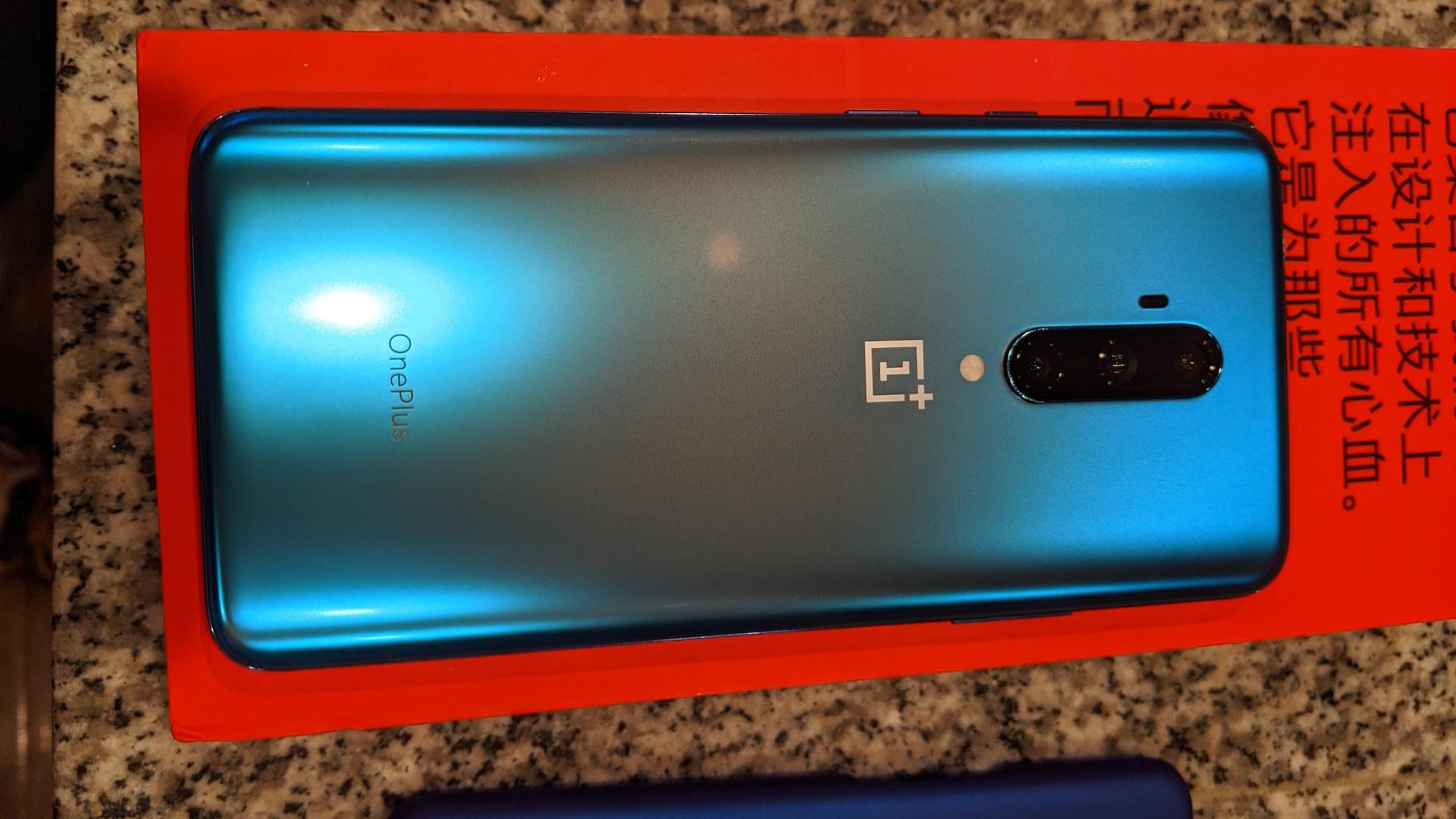 OnePlus 7T Pro - Unlocked Non-US, Blue, 256GB, 8GB - LUEH85622 - Swappa