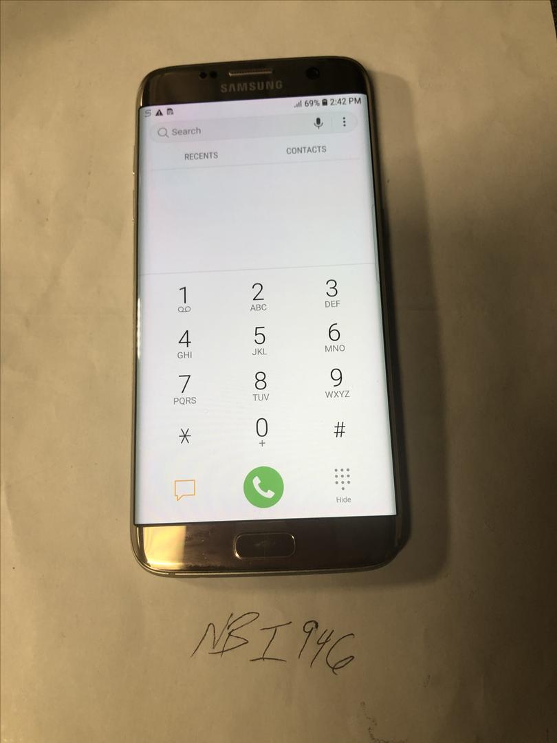 Samsung Galaxy S7 Edge - Unlocked, Gold, 32GB, SM-G935U - LUEO96908 ...