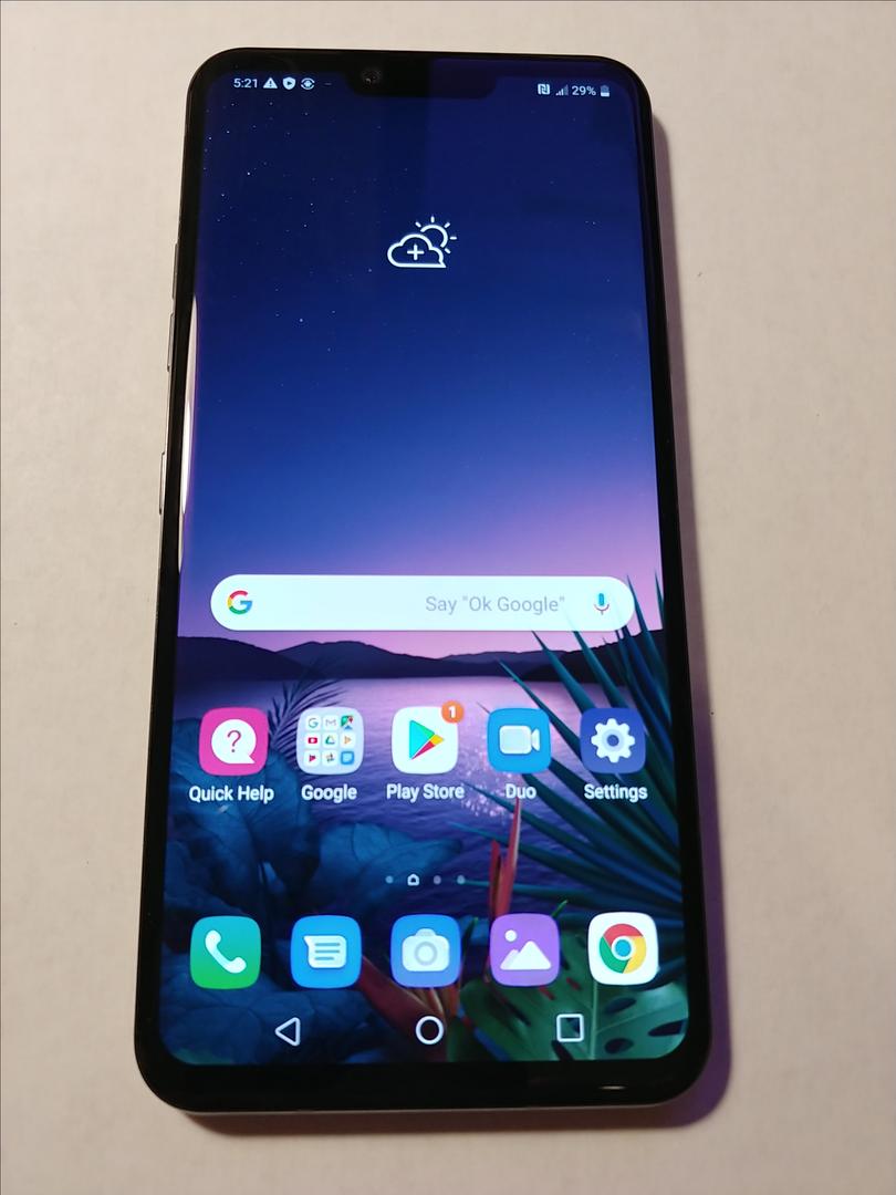 LG G8 ThinQ - Unlocked, Gray, 128GB, 6GB, LM-G820UM - LUEP01213 - Swappa