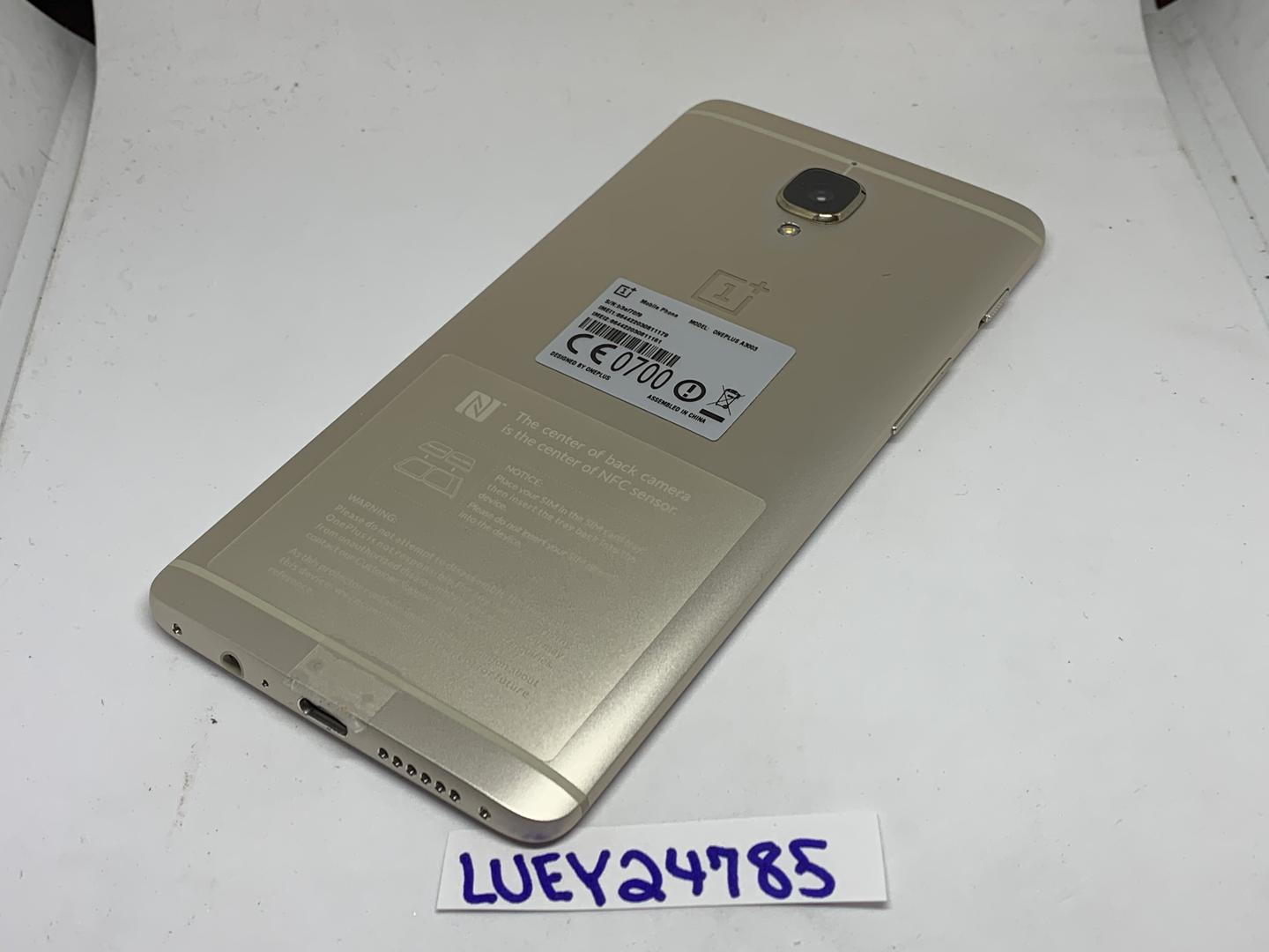 OnePlus 3T - Unlocked Non-US, Gold, 64GB, A3003 - LUEY24785 - Swappa