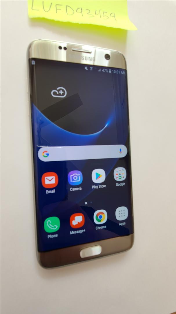 Samsung Galaxy S7 Edge (Verizon) [SM-G935V] - Silver, 32 GB - LUFD93459 ...