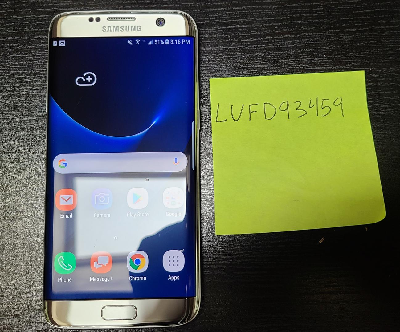 Samsung Galaxy S7 Edge - Verizon, Silver, 32GB, SM-G935V - LUFD93459 ...