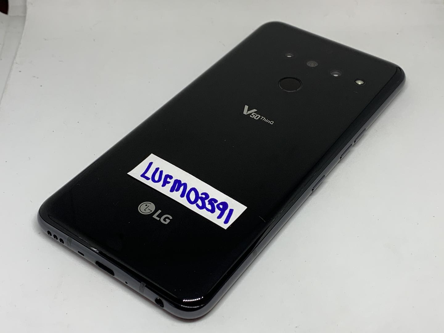 LG V50 ThinQ 5G - Sprint, Black, 128GB, 6GB, LM-V450PM - LUFM03591 - Swappa