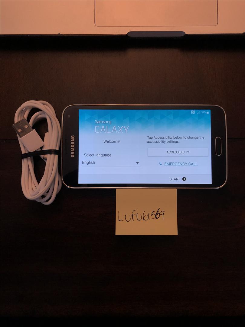 Samsung Galaxy S5 - T-Mobile, Black, 16GB, SM-G900T - LUFU61569 - Swappa