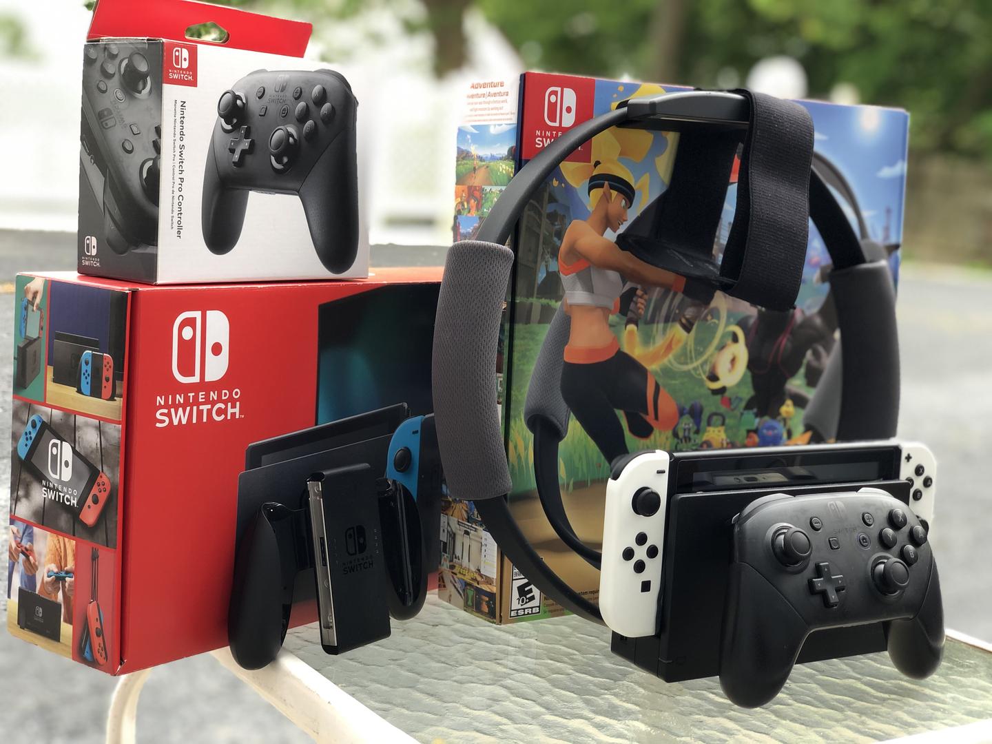 Nintendo Switch - Red & Blue, 32GB - LUFX70886 - Swappa