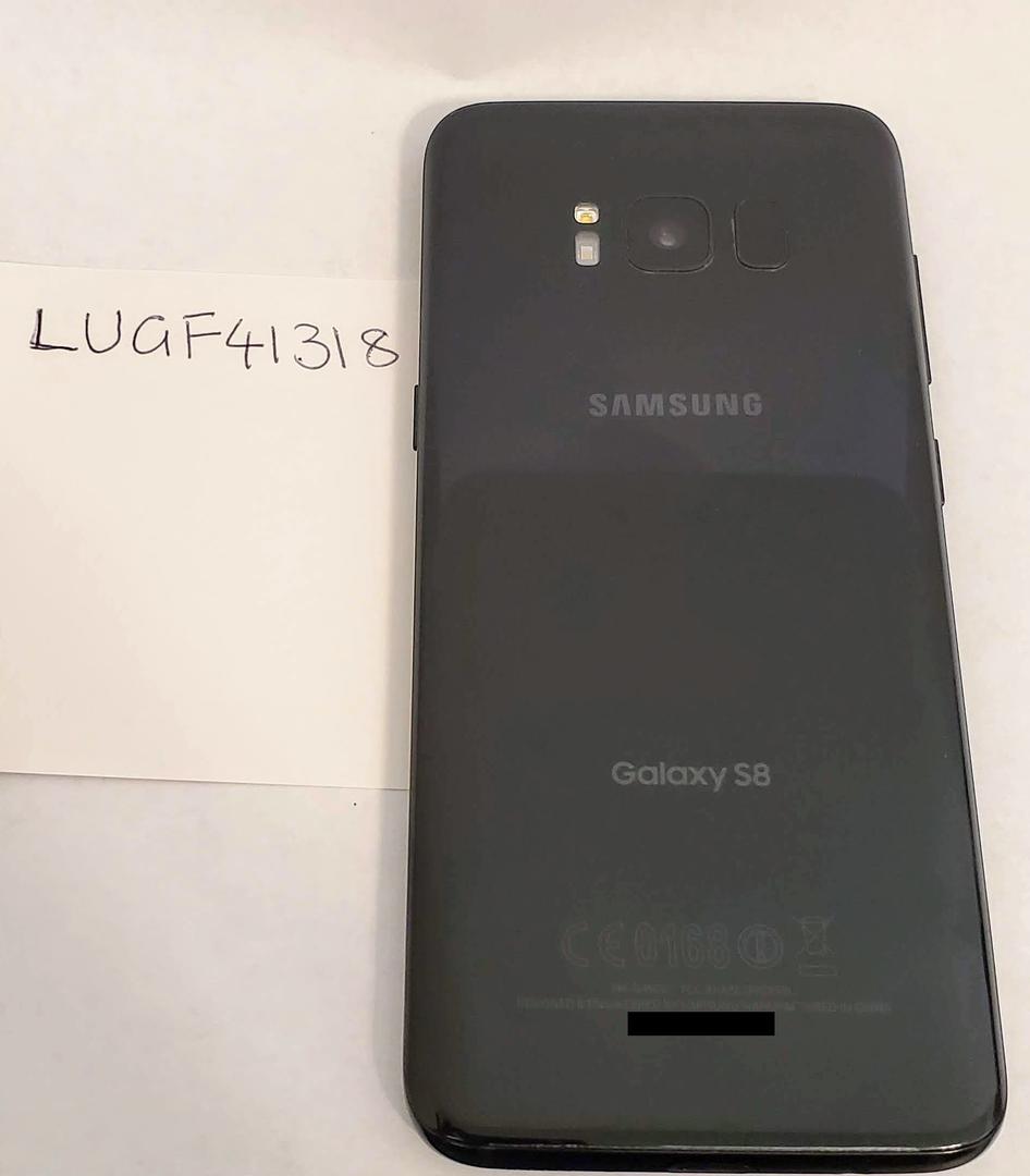Samsung Galaxy S8 - Unlocked, Black, 64GB, 4GB, SM-G950U1 - LUGF41318 ...